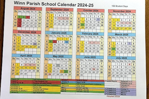 Next School Year Opens August 7, Board Decides | Winn Parish Journal