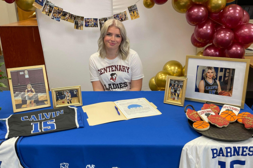 Calvin Senior Lilly Barnes Signs Intent with Centenary | Winn Parish ...