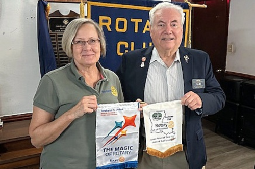 Rotary Entertains Visit from District Governor Brontoli | Winn Parish ...