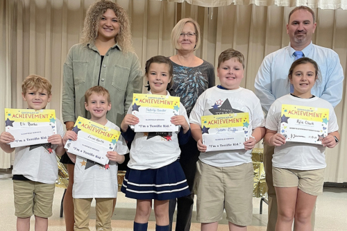 Kiwanis Club Members Recognize ‘Terrific Kids’ for Month of October ...